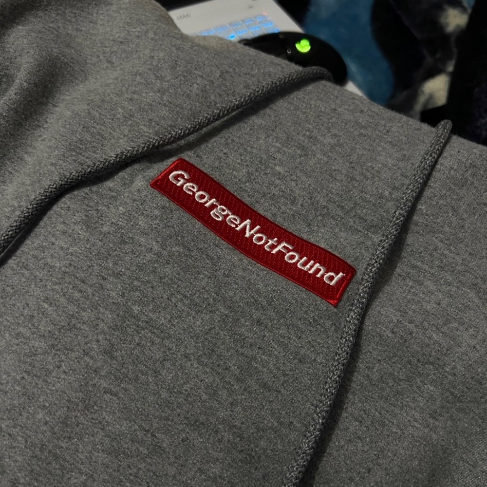Original Georgenotfound Embroidered Hoodie - Gem